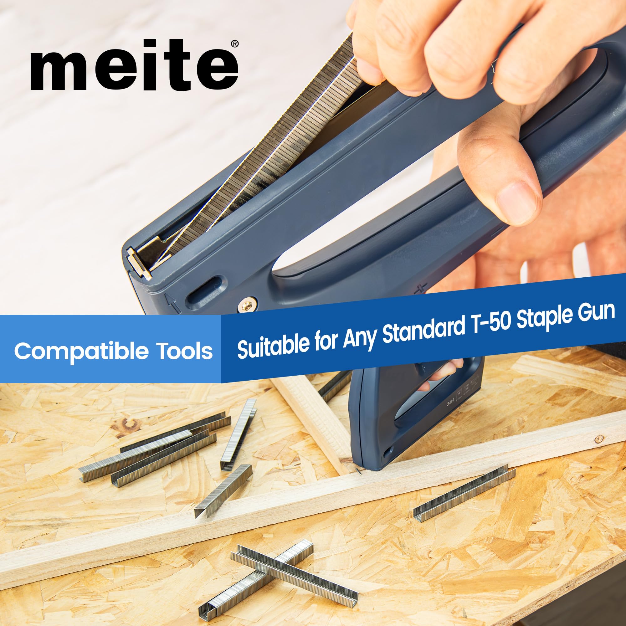 Snapklik.com : Meite T-50 Stainless Steel Staples Marine, 1/4 Inch ...