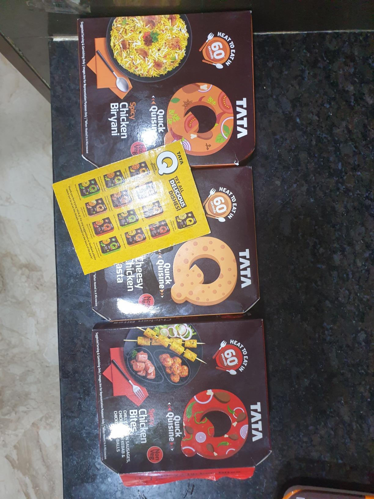 TATA Q Spicy Chicken Biryani, 330g : Amazon.in: Grocery & Gourmet Foods