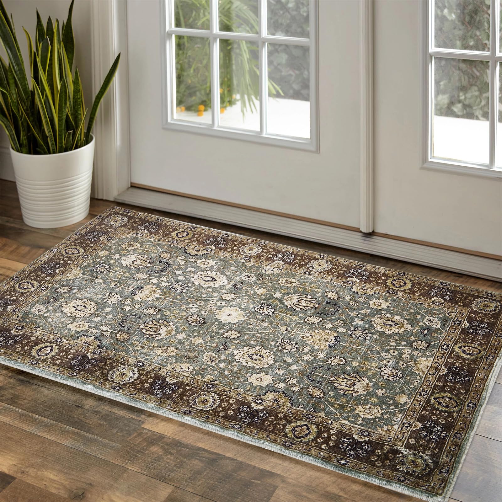 Amazon.com: Xoesu Entryway Rug 2x3, Door Mat Indoor Entrance, Washable ...