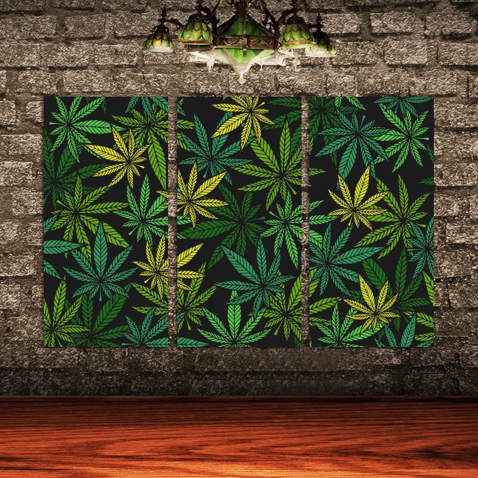Weed Plant Painting