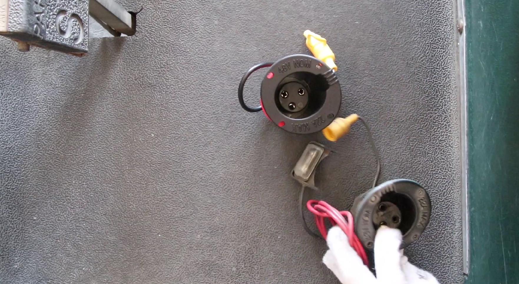 Watch Club Car Receptacle Charger Installation Steps on Amazon Live