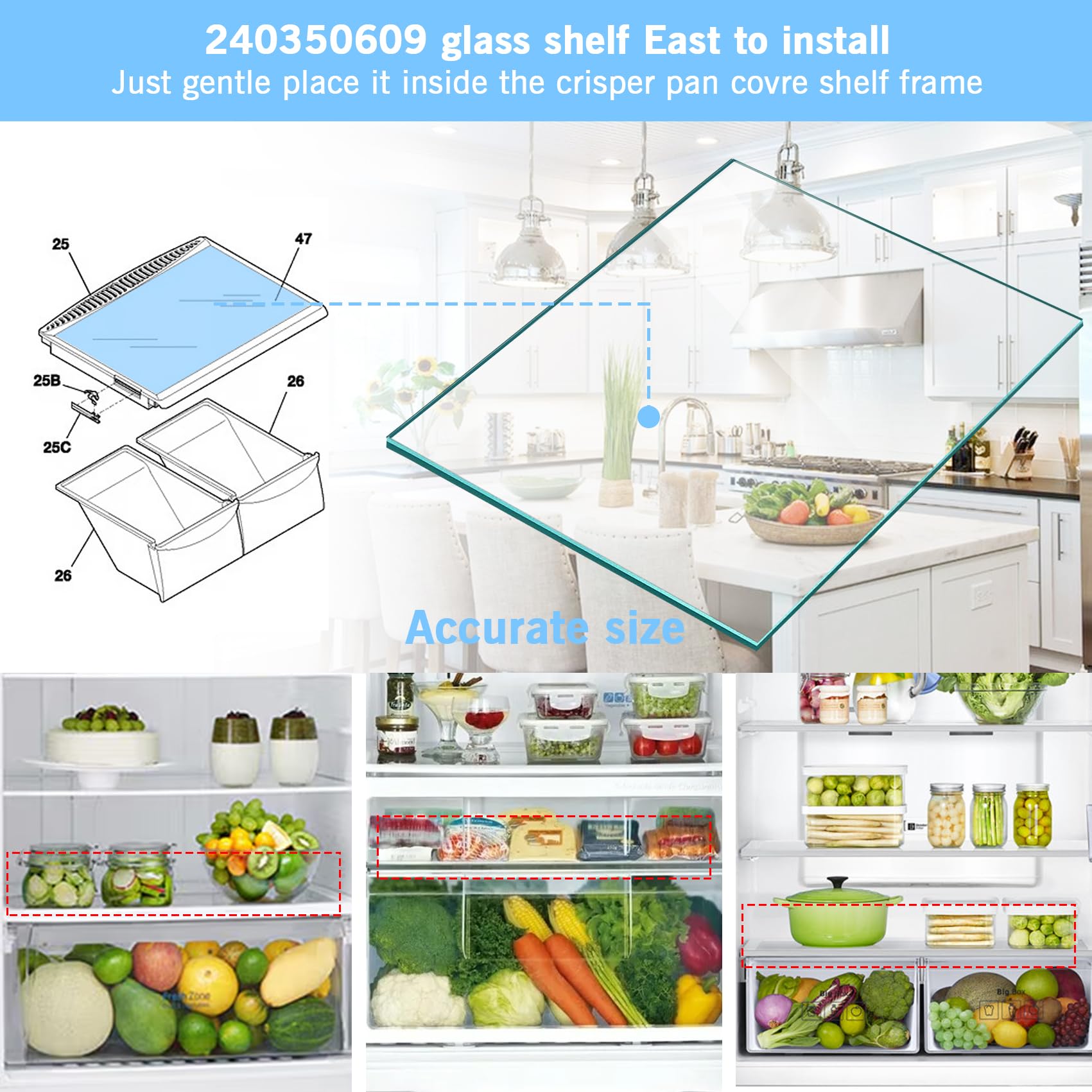 Kenmore Refrigerator Shelf Replacement