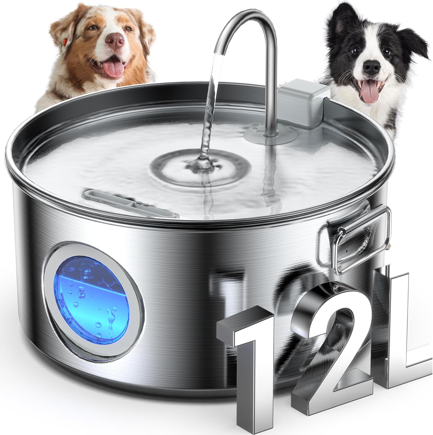 Large Dog Water Fountain Stainless Steel, Philippines | Ubuy