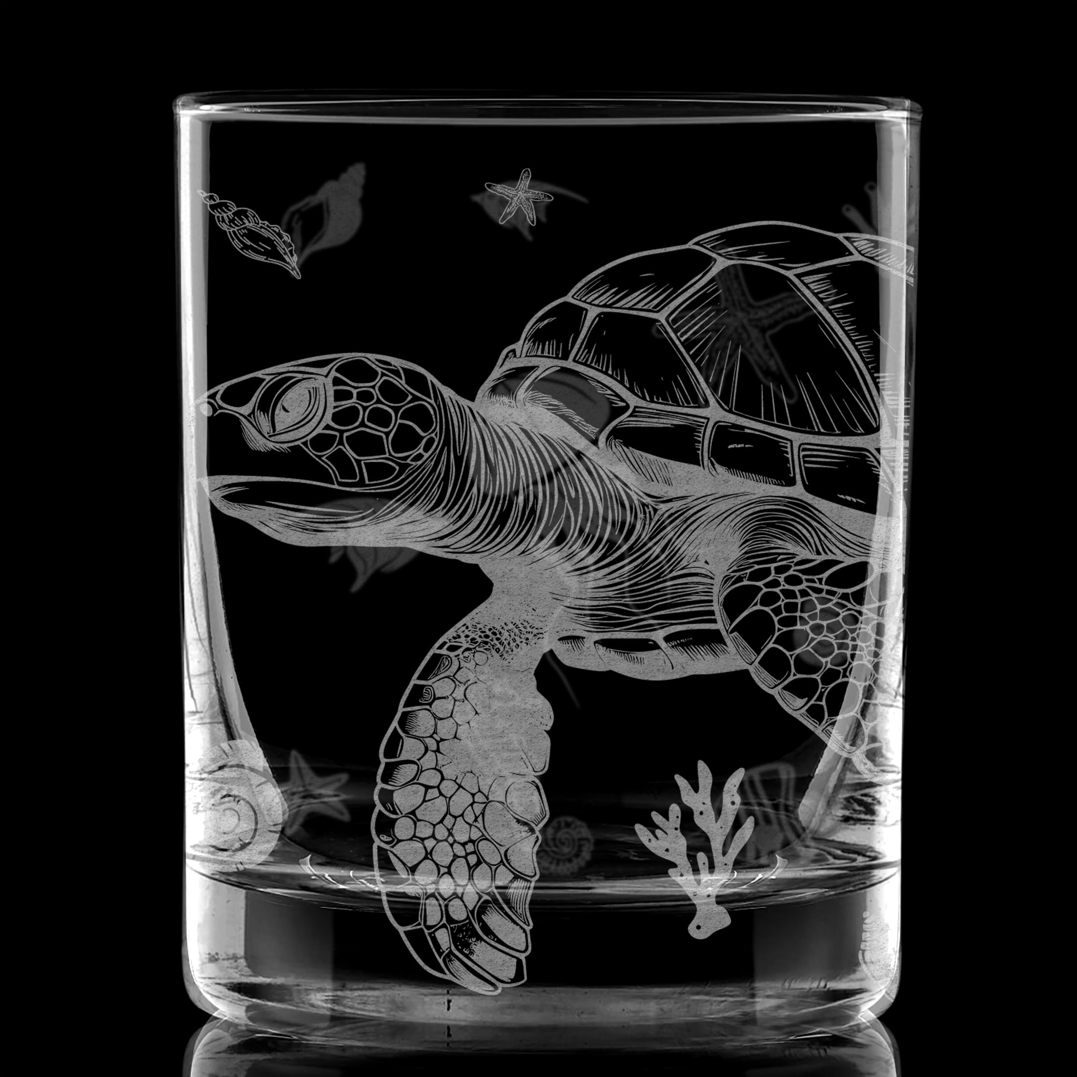 Snapklik.com : MARINE & OCEAN Engraved 11oz Whiskey Glasses Ocean ...