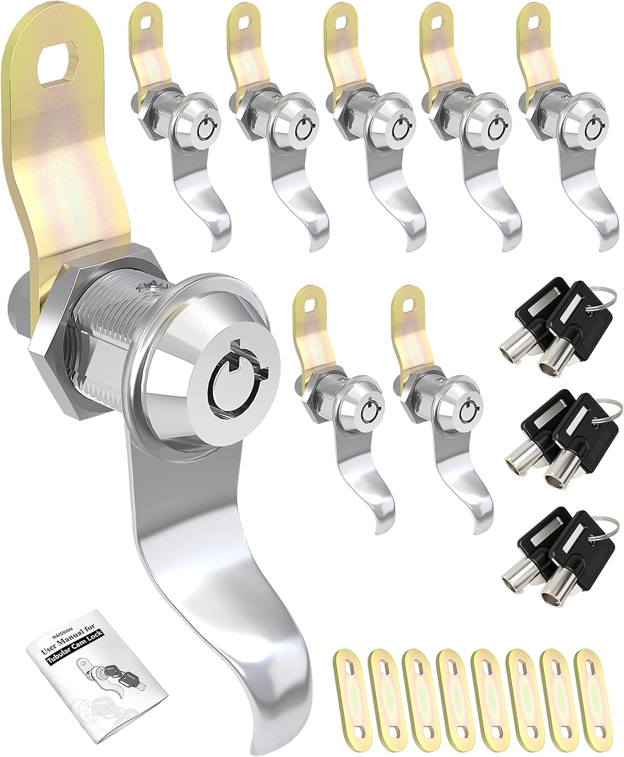 Amazon.com: Naissian RV Locks for Storage Door 7/8 Inch, RV Compartment ...