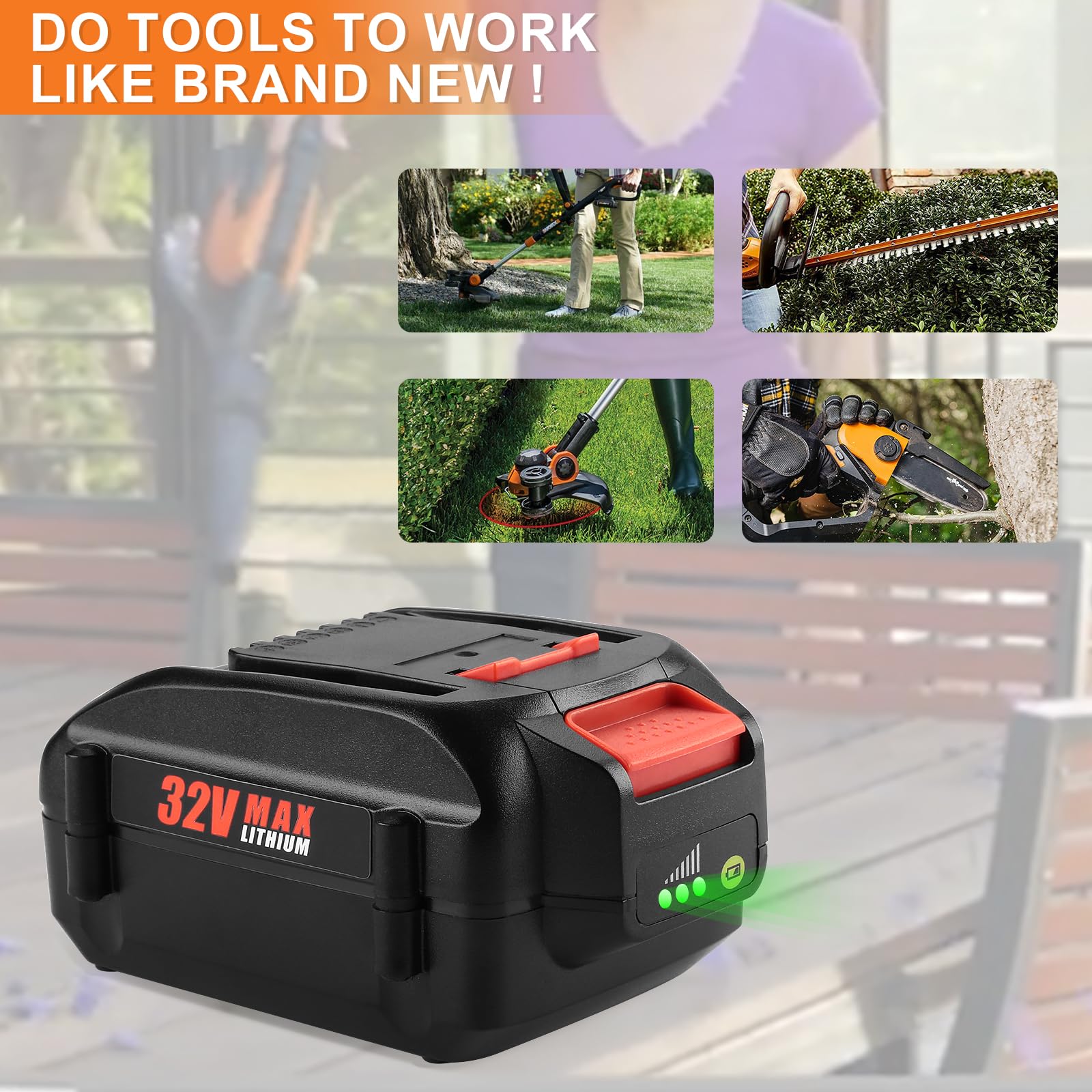 32 Volt Lithium Battery Baofeng DM 32 UV 32 Spare Battery 2200mAh