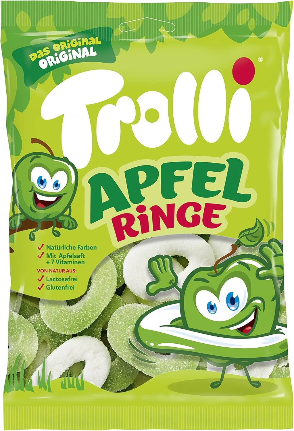 Trolli Pack of 18 apple rings (18 x 200 g) : Amazon.com.be: Grocery