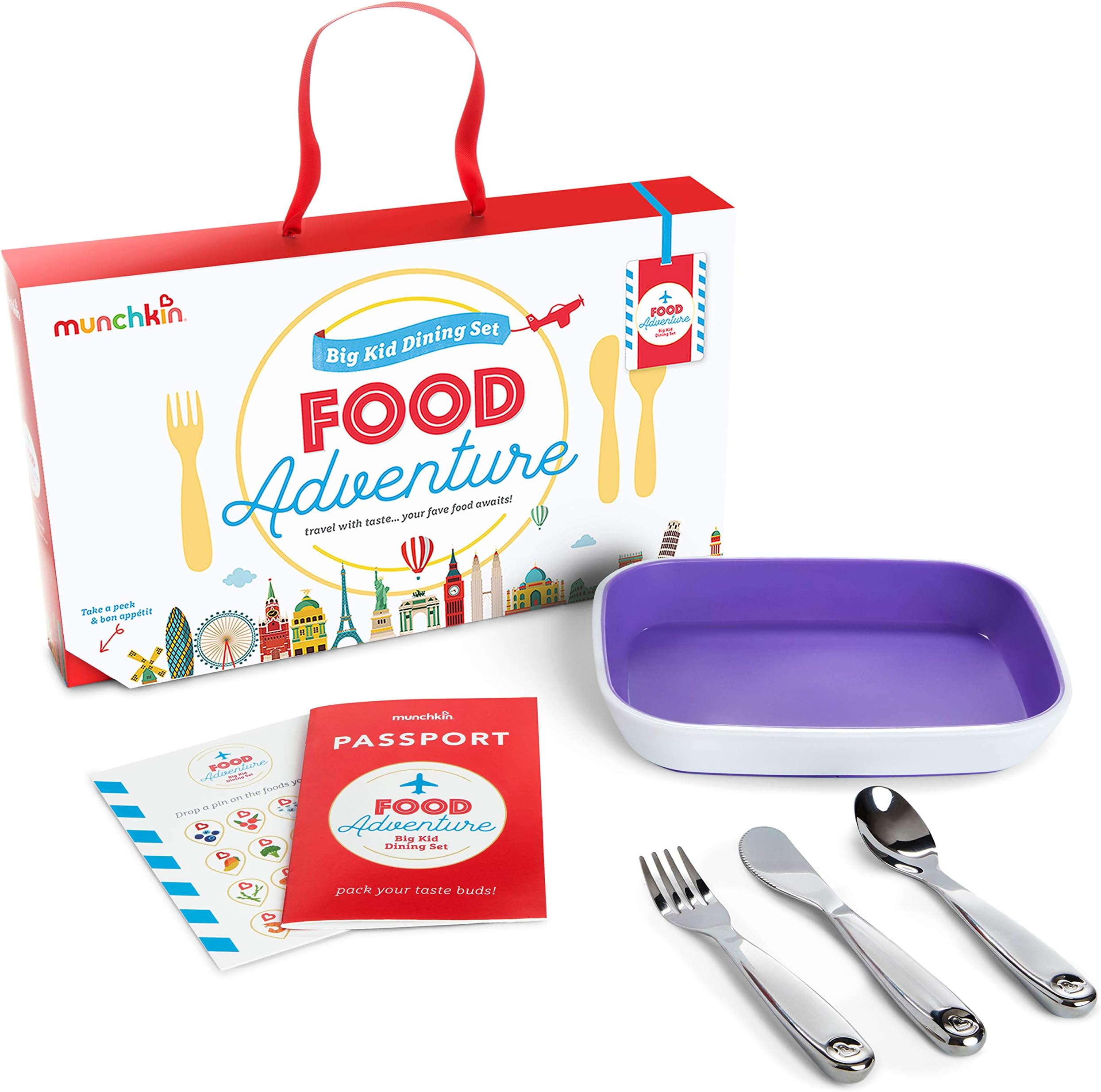 Amazon.com: Munchkin® Splash™ Toddler Feeding Supplies Set, Includes ...