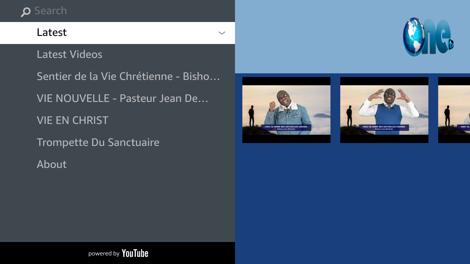 ONE-TV - App on Amazon Appstore