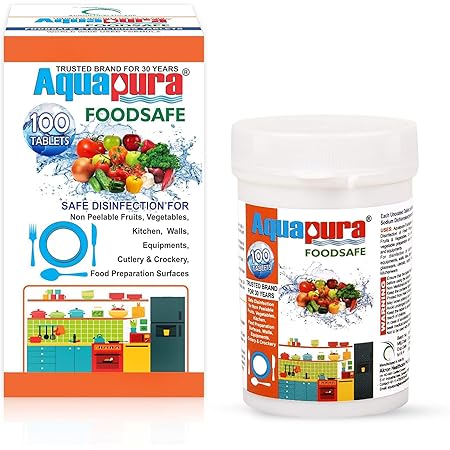 Safe Chlor Tab 20 | Chlorine Tablets for 20 Liters Drinking Water ...