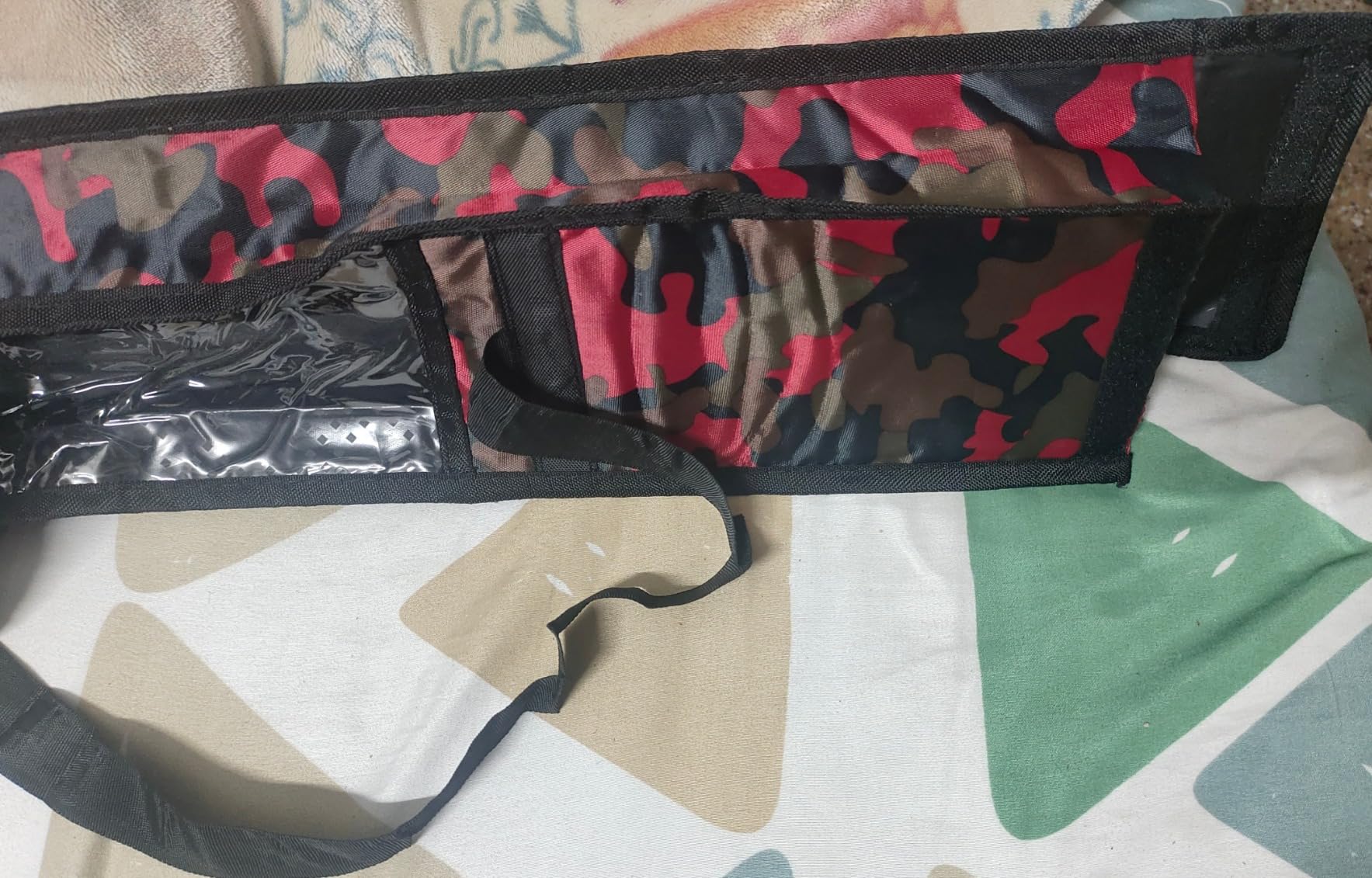 Buy KE Camo Rose RED Cricket Bat Cover (Foam Padded)| (Adjustable Strap ...