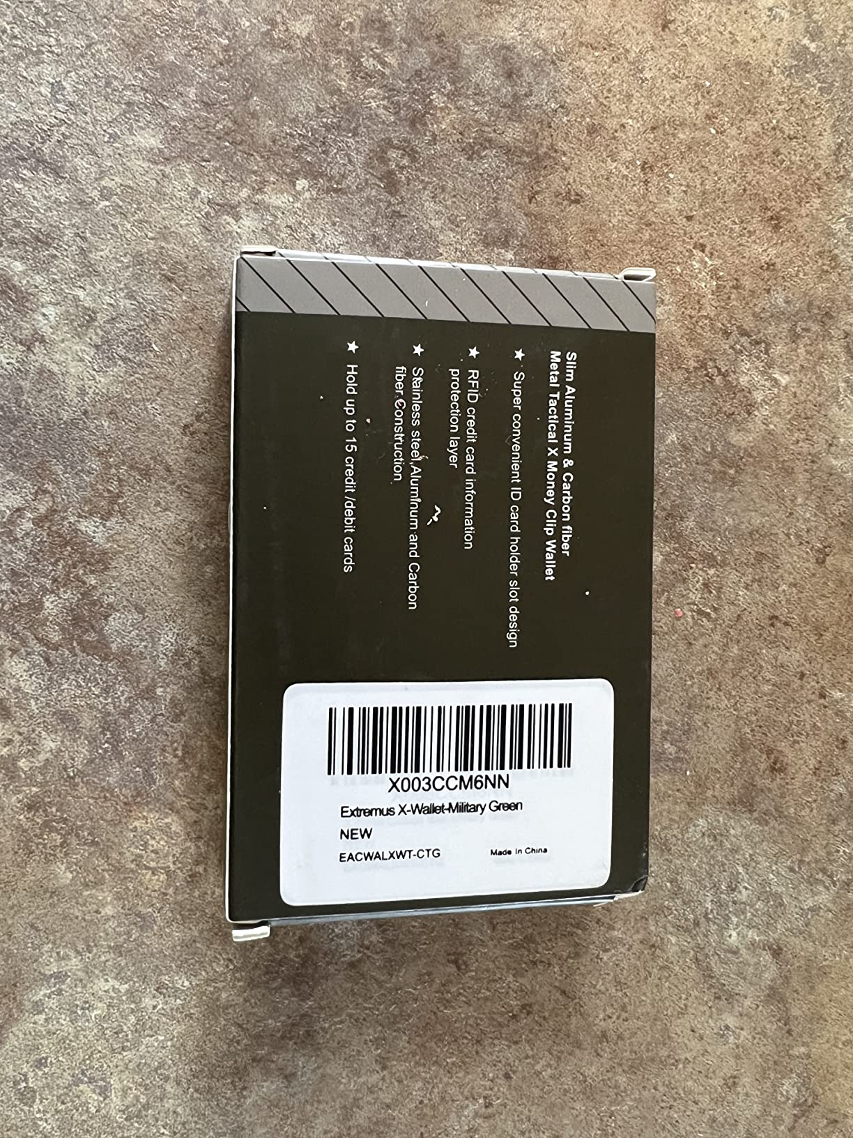 $6/mo - Finance Extremus Tactical Wallet, Carbon Fiber Wallet, Money ...