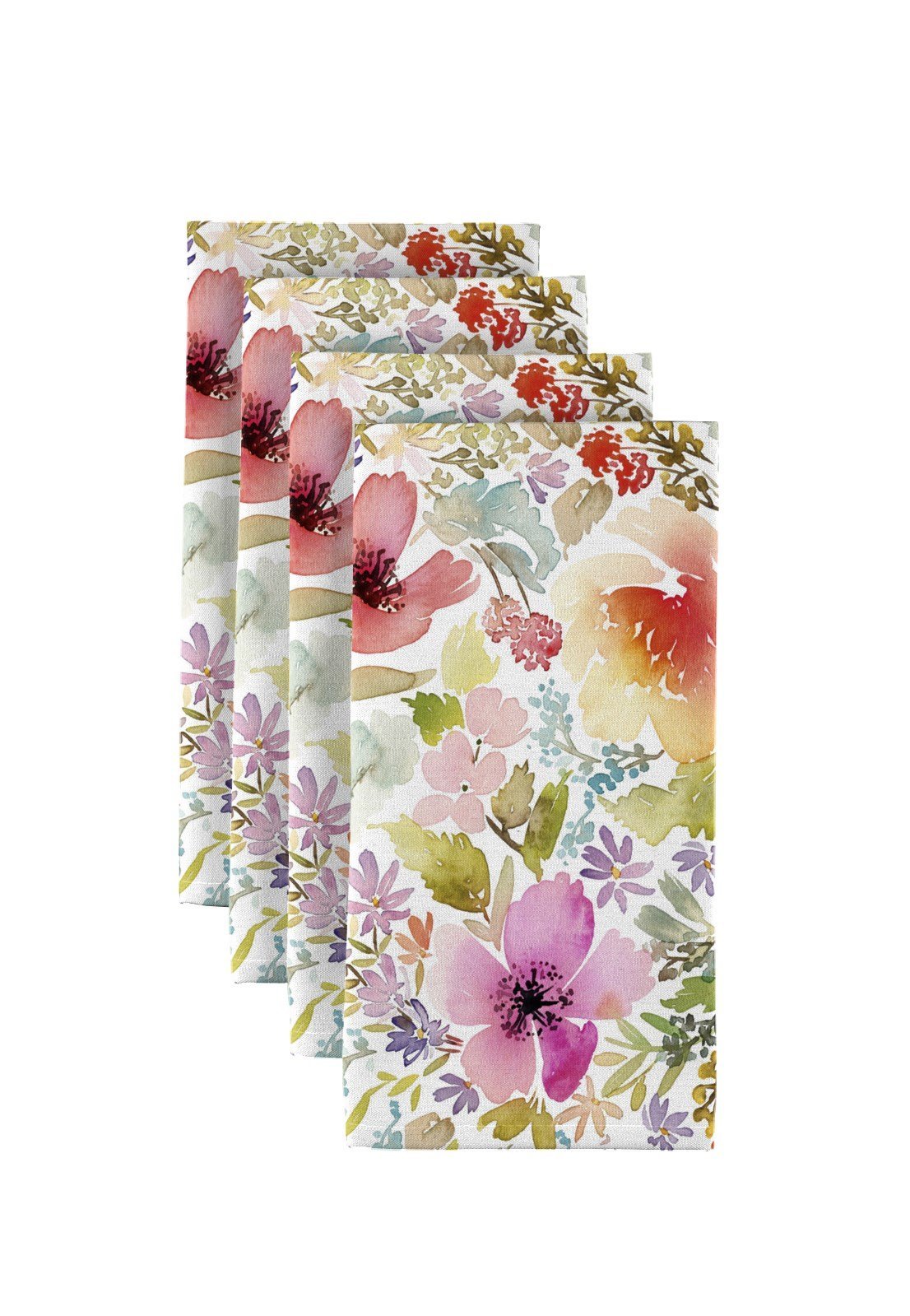 Amazon.com: Fabric Textile Products Napkin Set, 100% Milliken Polyester ...