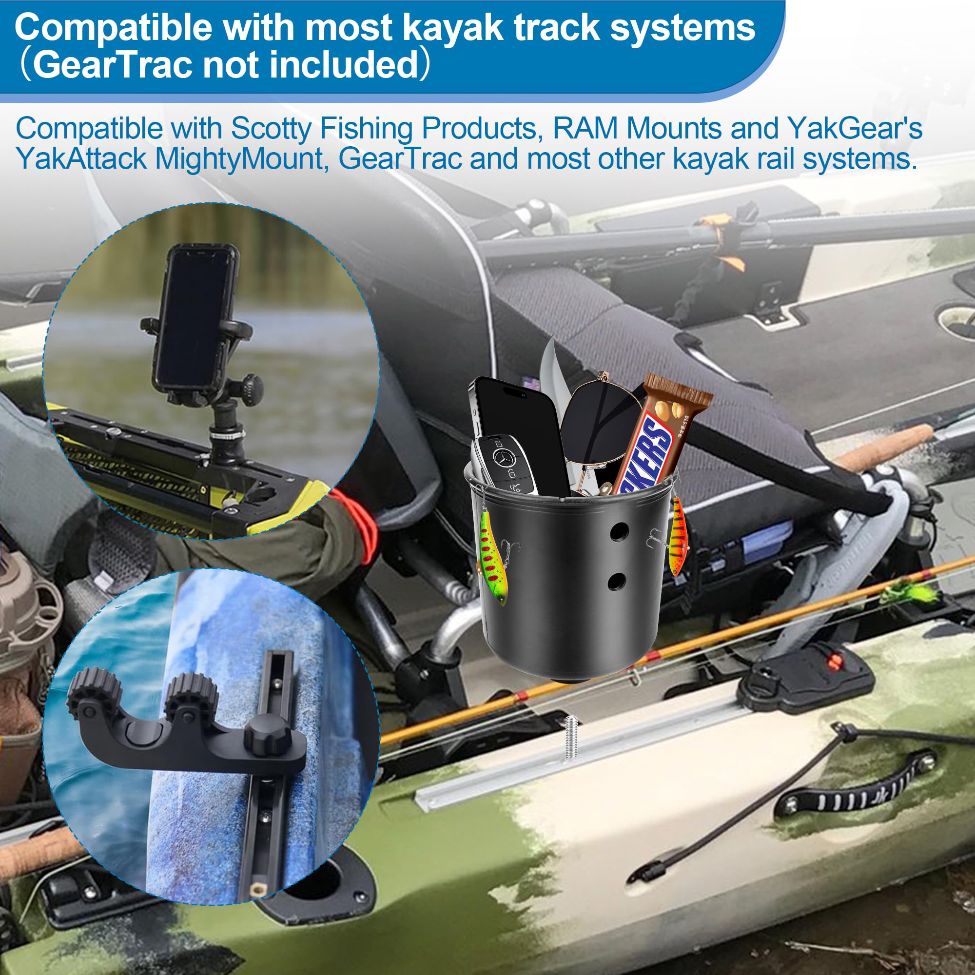 Snapklik.com : T Bolts For Kayak Track/Rail, Kayak Track Mount ...
