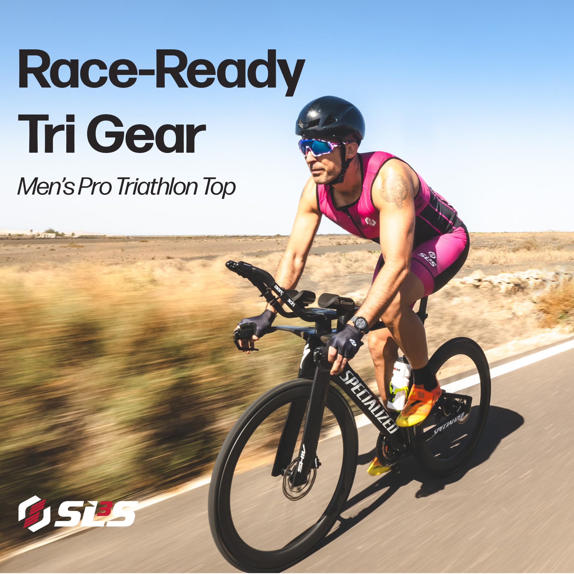 Snapklik.com : SLS3 Tri Top Men - Sleeveless Mens Triathlon Top ...