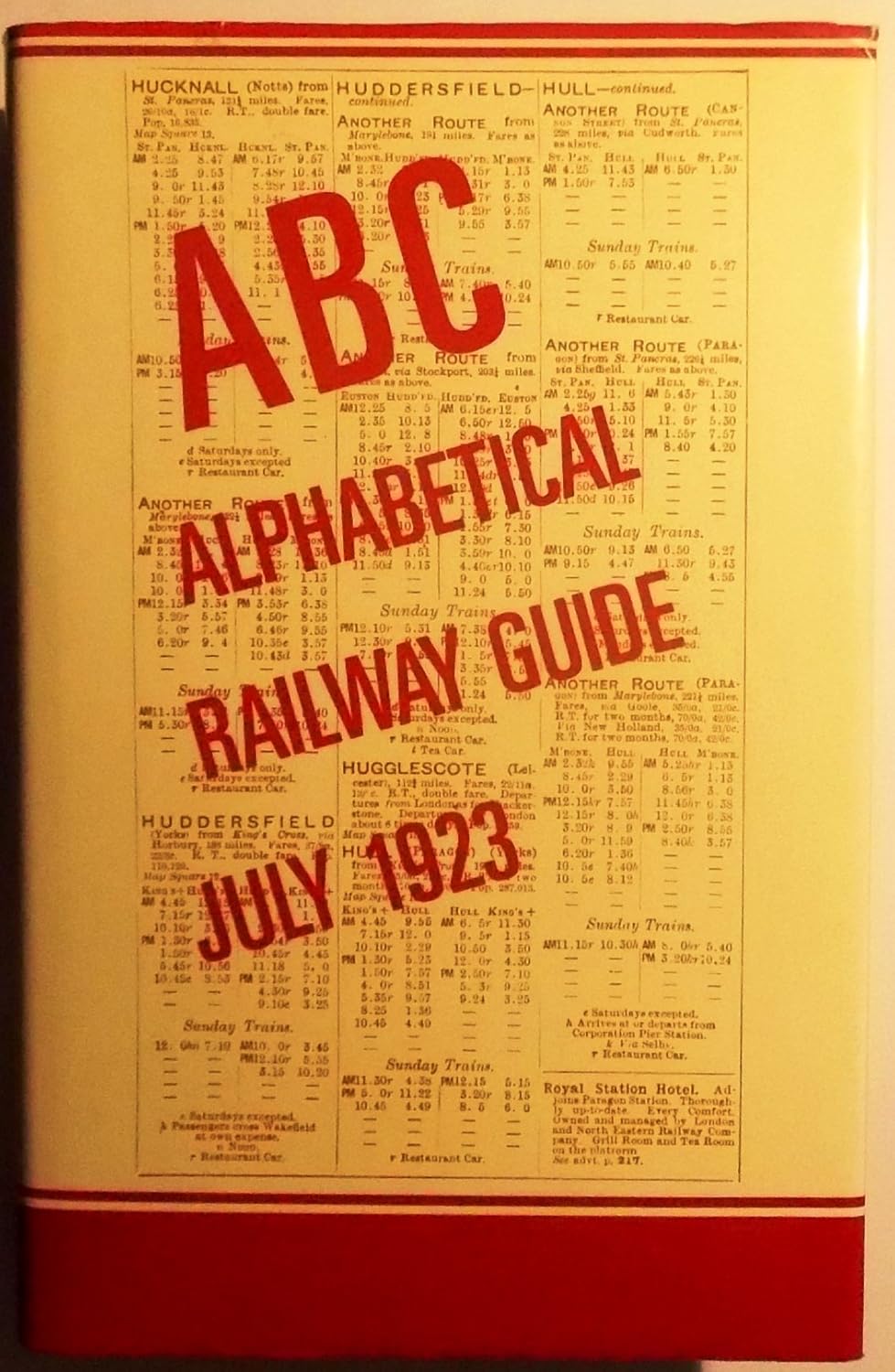 Amazon | A. B. C. Alphabetical Railway Guide | Charles, David ...