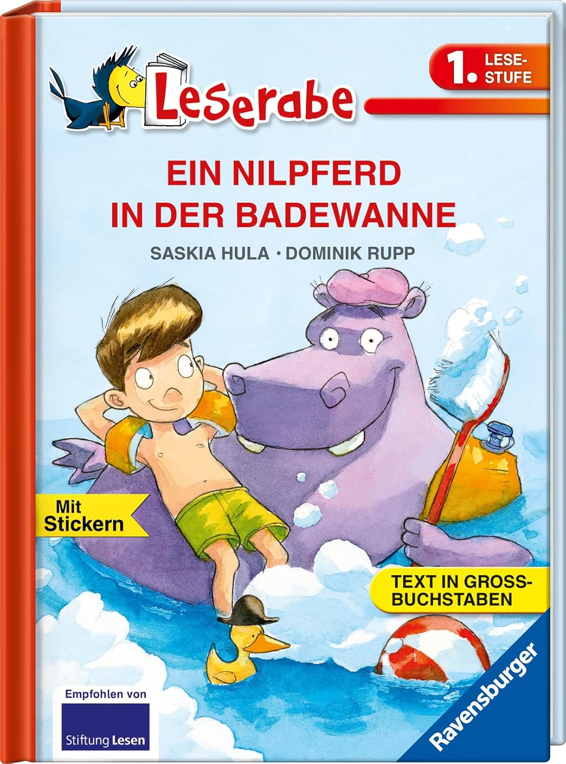 Amazon.com: EIN NILPFERD IN DER BADEWANNE: In Großbuchstaben ...