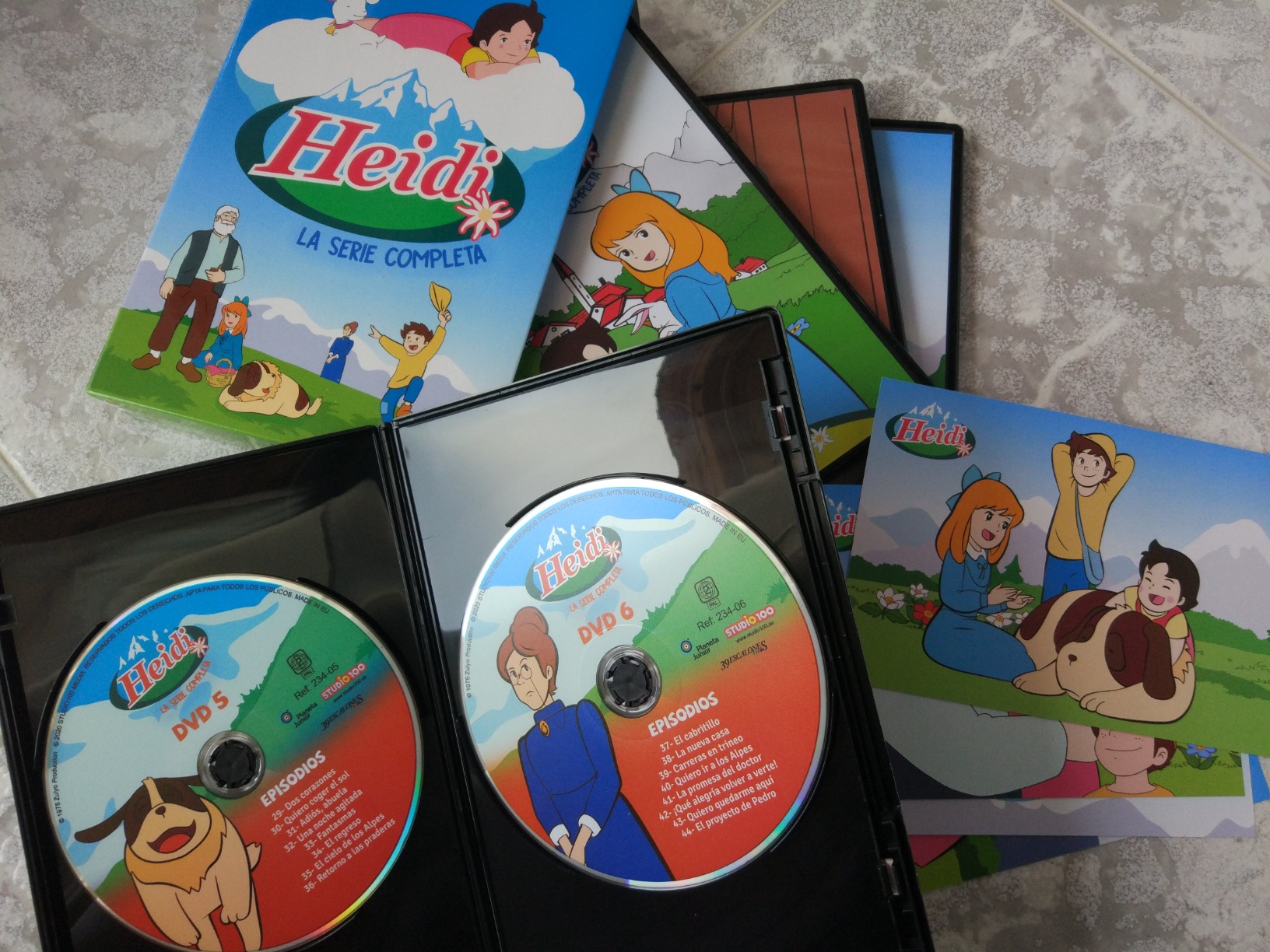 Pack Heidi, Serie Completa (Im.Restaurada) 7dvd: Amazon.es: No ...