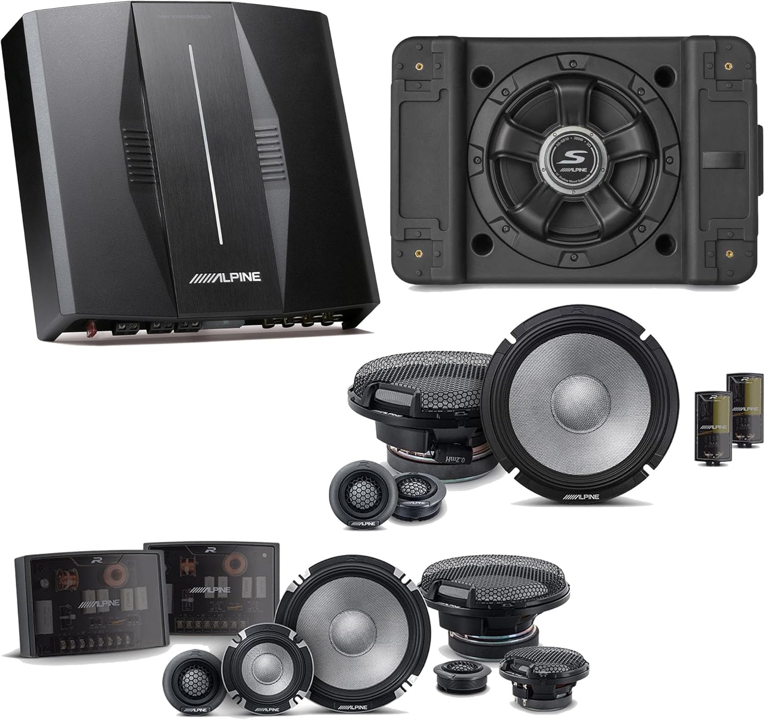 Amazon.com: Alpine PXE-C80-88 OPTIM8 8-Channel Hi-Res Digital Sound Processor Amplifier w/SS ...