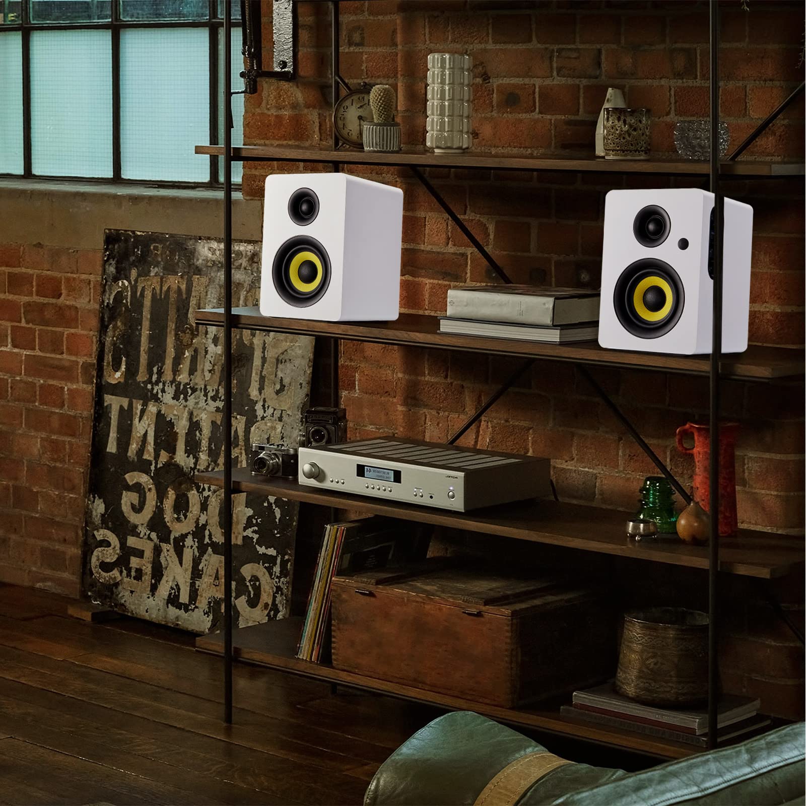 Sanyun SW206 80W Dual-Mode Bookshelf Speakers - Studio Monitor and HiFi ...