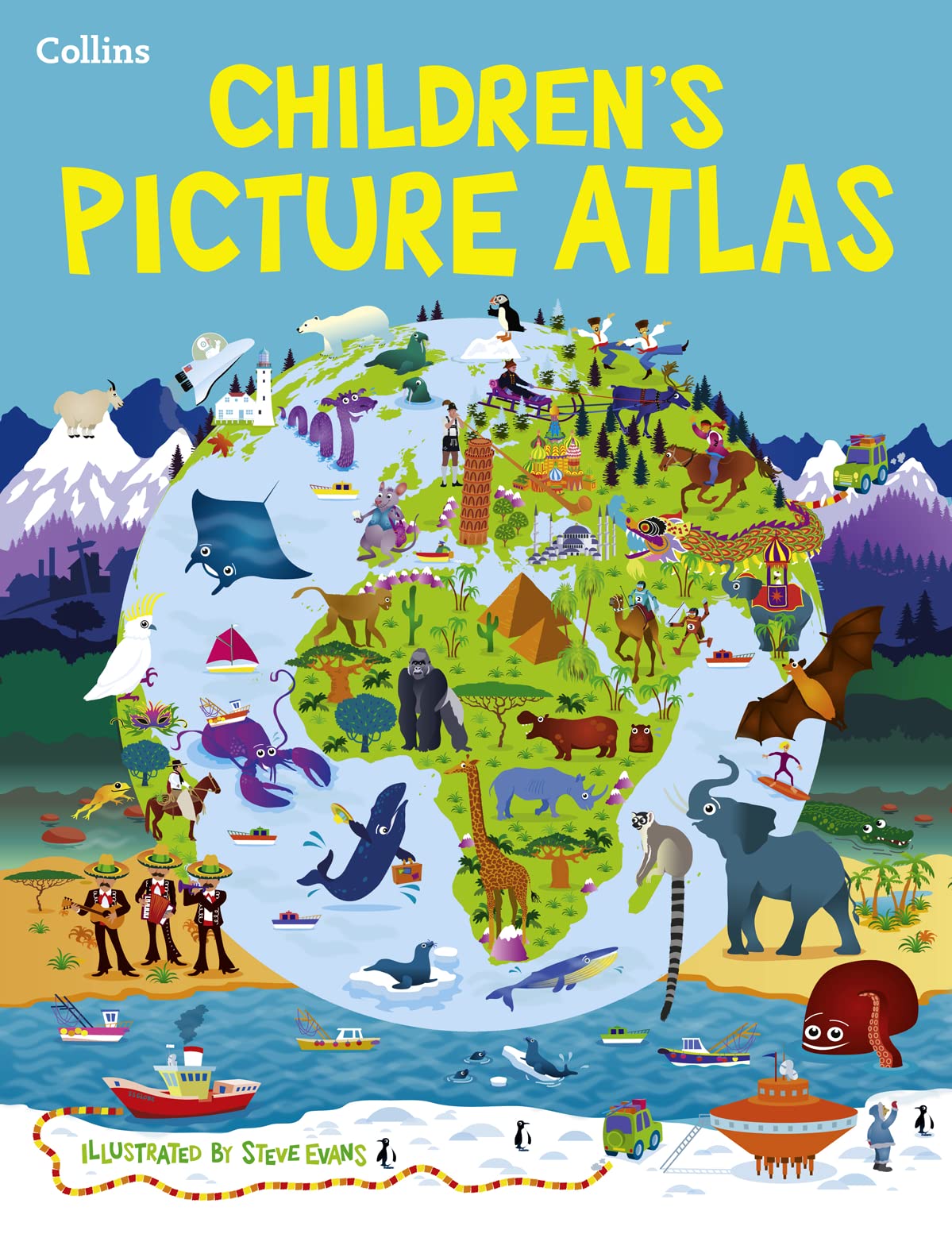 Collins Children’s Picture Atlas: Amazon.co.uk: Collins Maps, Evans ...