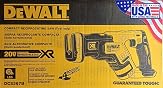 DEWALT 20V MAX* XR Reciprocating Saw, Compact, Tool Only (DCS367B ...