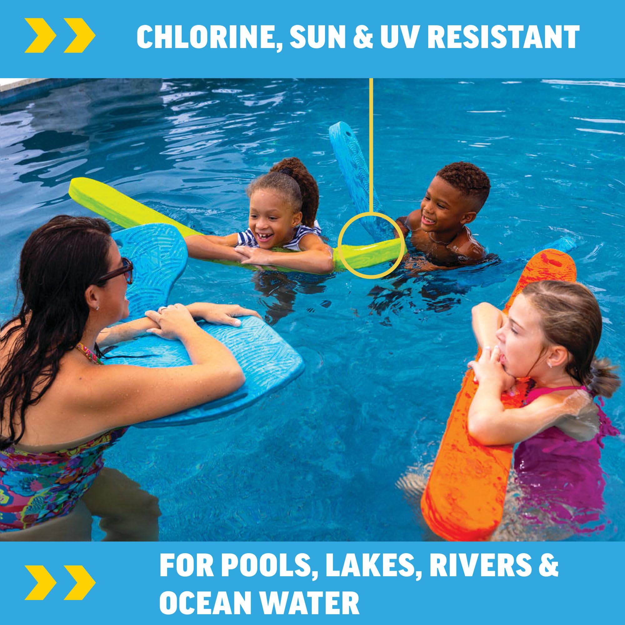 Snapklik.com : WOW Sports - Blue Vacation Mode Pool Noodle - Perfect ...