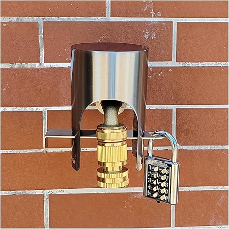 Amazon.com: Outdoor Faucet Switch Lock Cover Outdoor Tap Water Anti ...