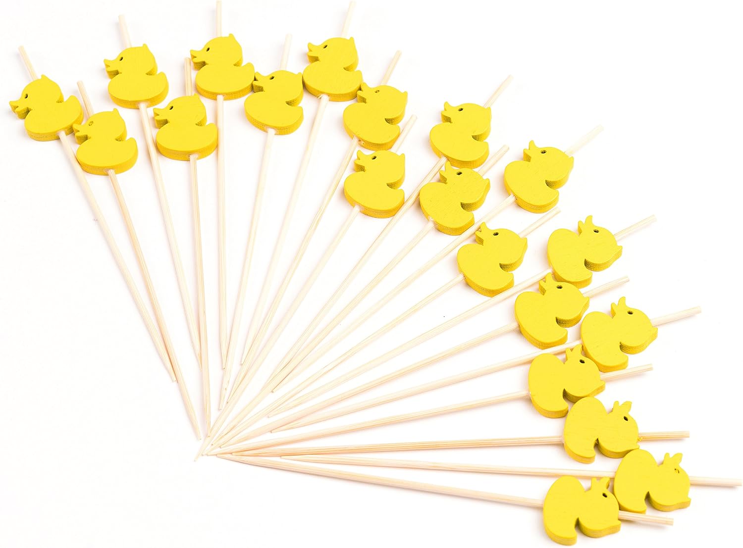 Amazon.com | PuTwo Toothpicks 100 Counts Picks Handmade Natural Bamboo ...