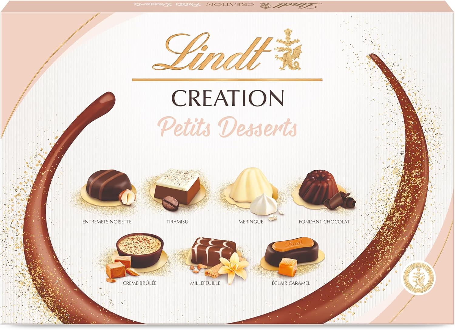 Lindt - Boîte CRÉATION Petits Desserts - Assortiment de Chocolats au ...