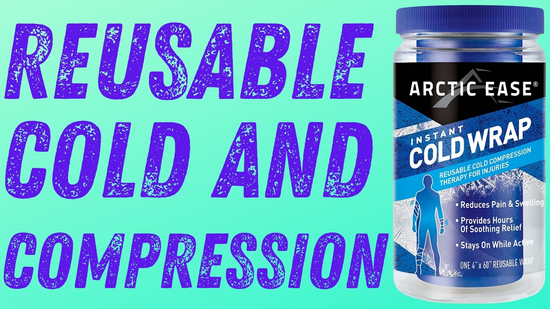 Watch Arctic Ease Cold Wrap - Cold & Compression gives me relief on ...