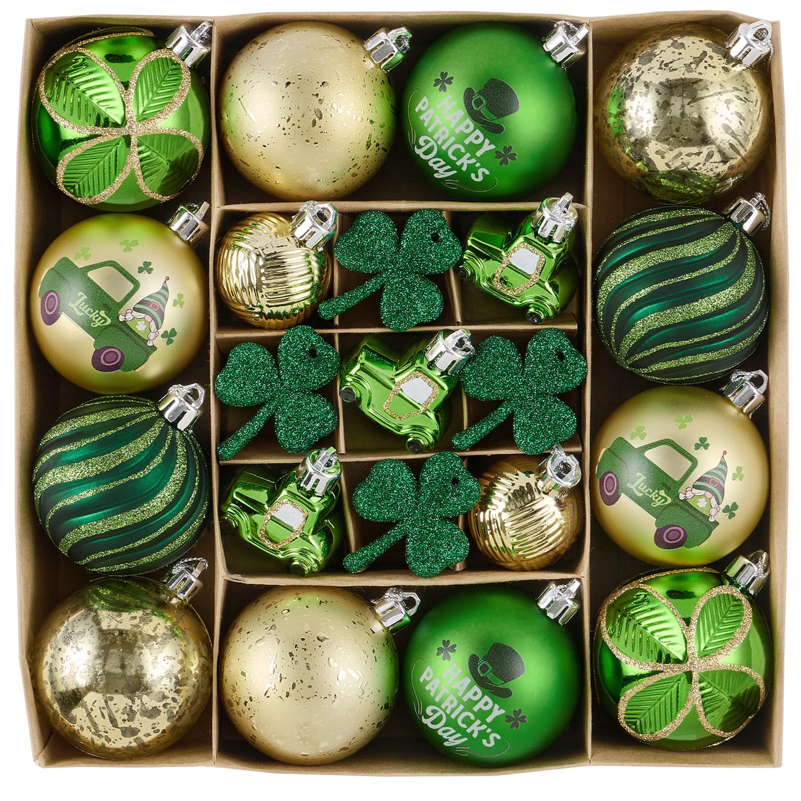 Amazon.com: DecorbyHannah St. Patricks Day Decorations Shamrock ...