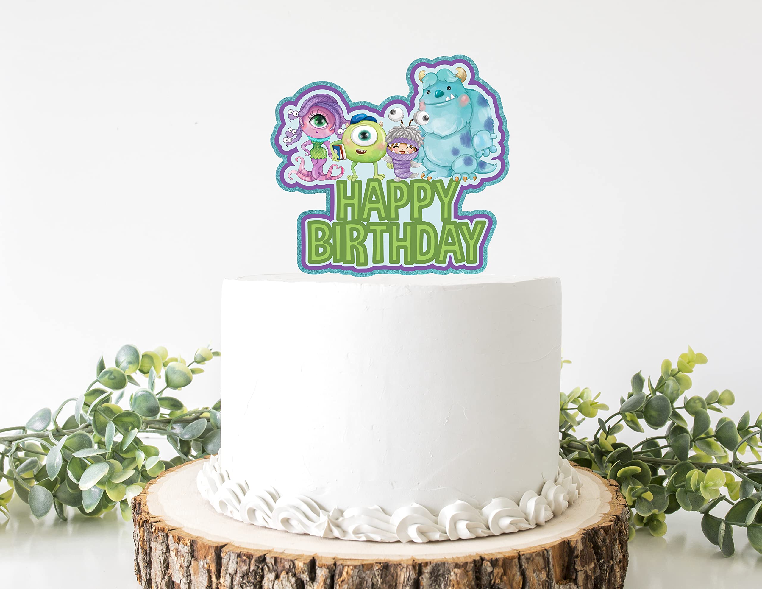 Monsters Inc Cake Topper Monsters Inc Birthday Monsters Inc Party ...