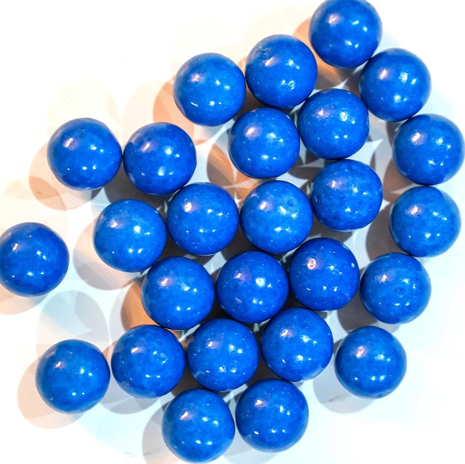 Amazon.com : Blue Gumballs - 2 lbs of 1" Blueberry Gumballs in ...
