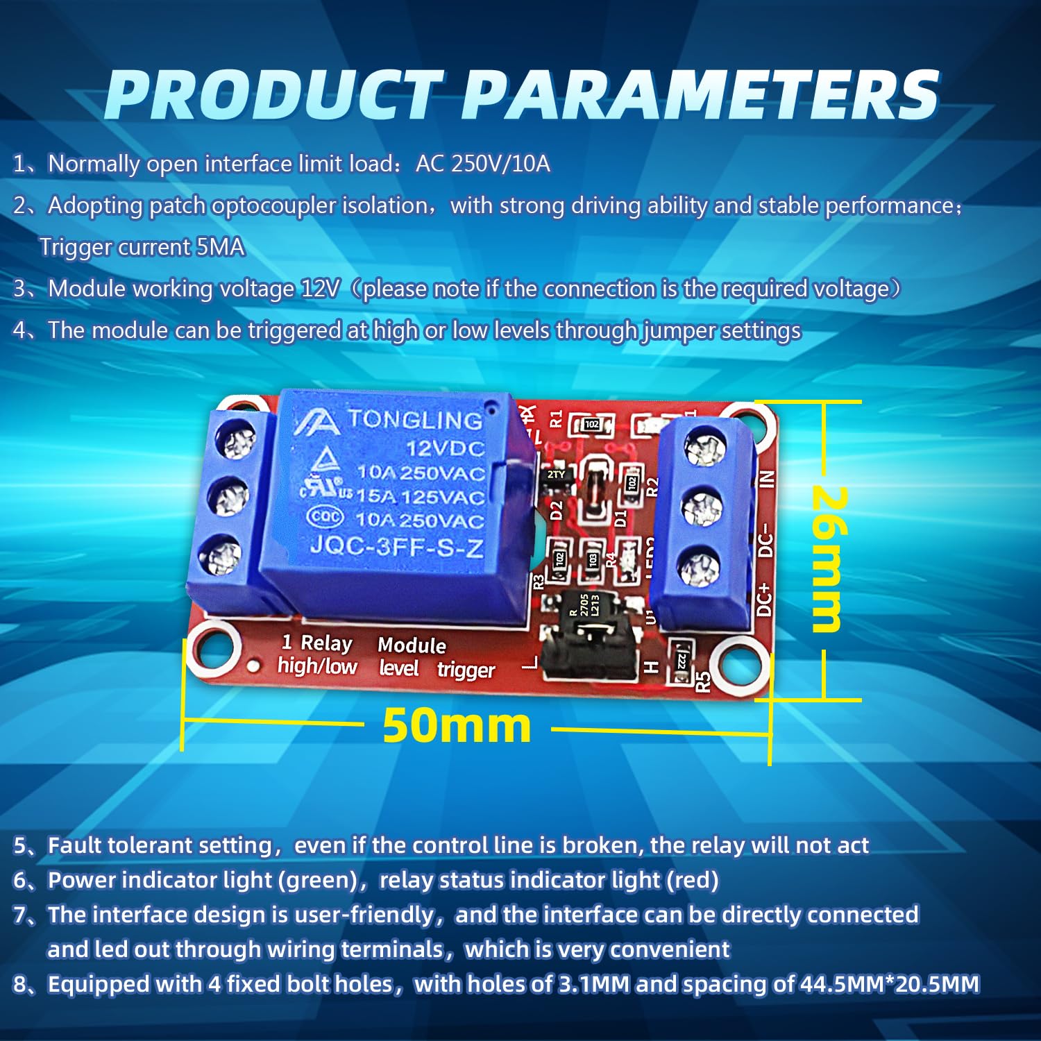 Snapklik.com : 12V 1 Channel Relay Module10PCS Optocoupler Isolation ...