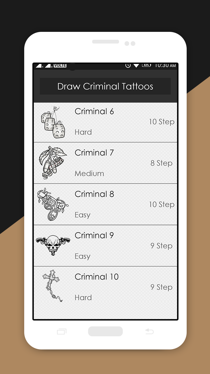 How to Draw Criminal Tattoo - App on Amazon Appstore