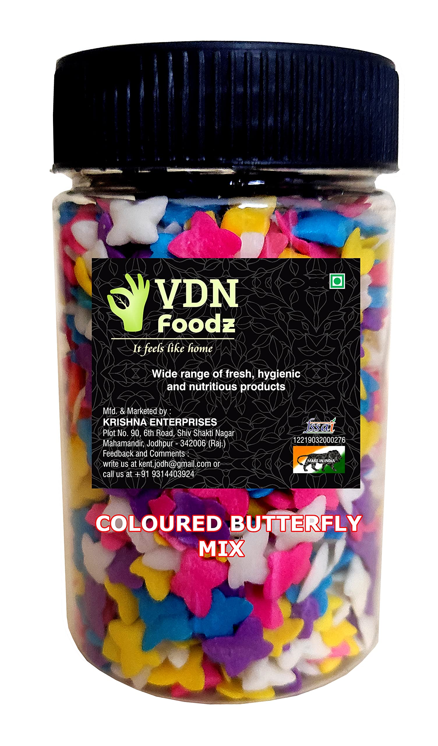 Butterfly Sprinkles For Cupcakes