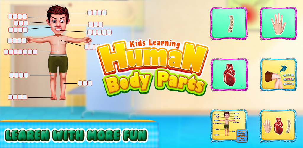Kids Human Body Parts: Learning Game - App on Amazon Appstore