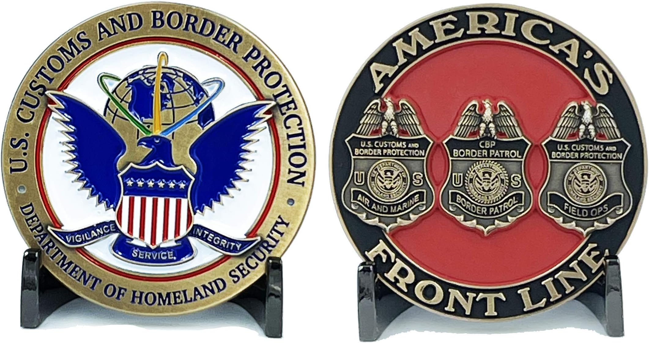 Amazon.com: LL-001 Secretary Mayorkas Patron Saint CBP HSI CIS FEMA ICE ...