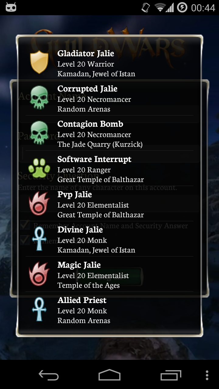 Guild Wars Mobile Chat - App on Amazon Appstore