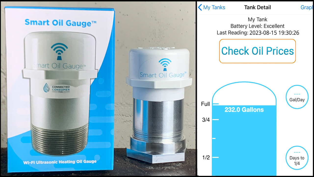 Watch Wi-Fi Oil Gauge - Smart Heating Oil Tank Gauge - Full Demo on ...