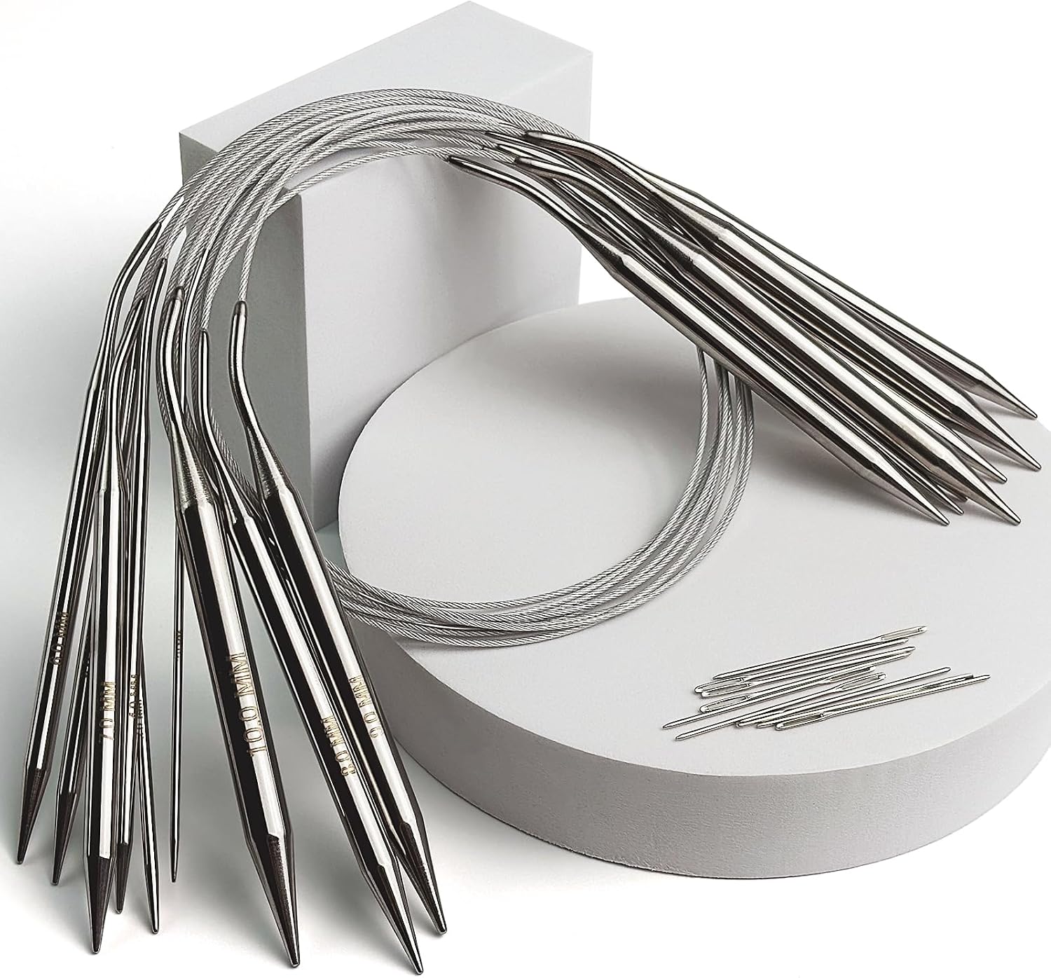 Amazon.com: UCDRMA Circular Knitting Needles Set 32in(80cm) Knitting ...
