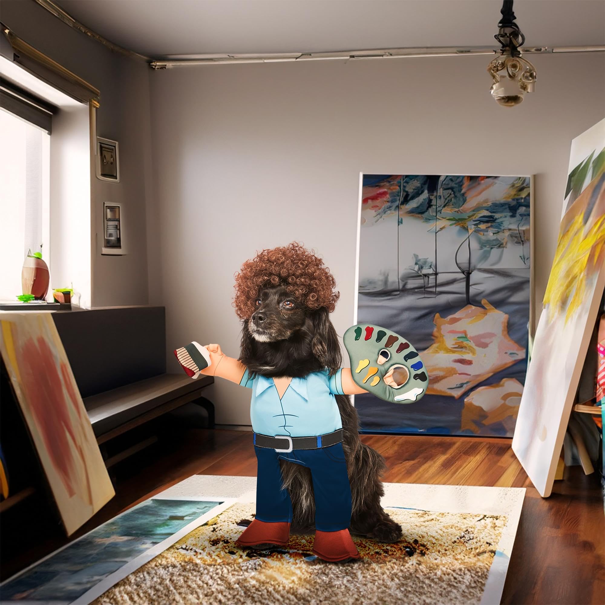 Snapklik.com : Rubies Bob Ross Pet Costume