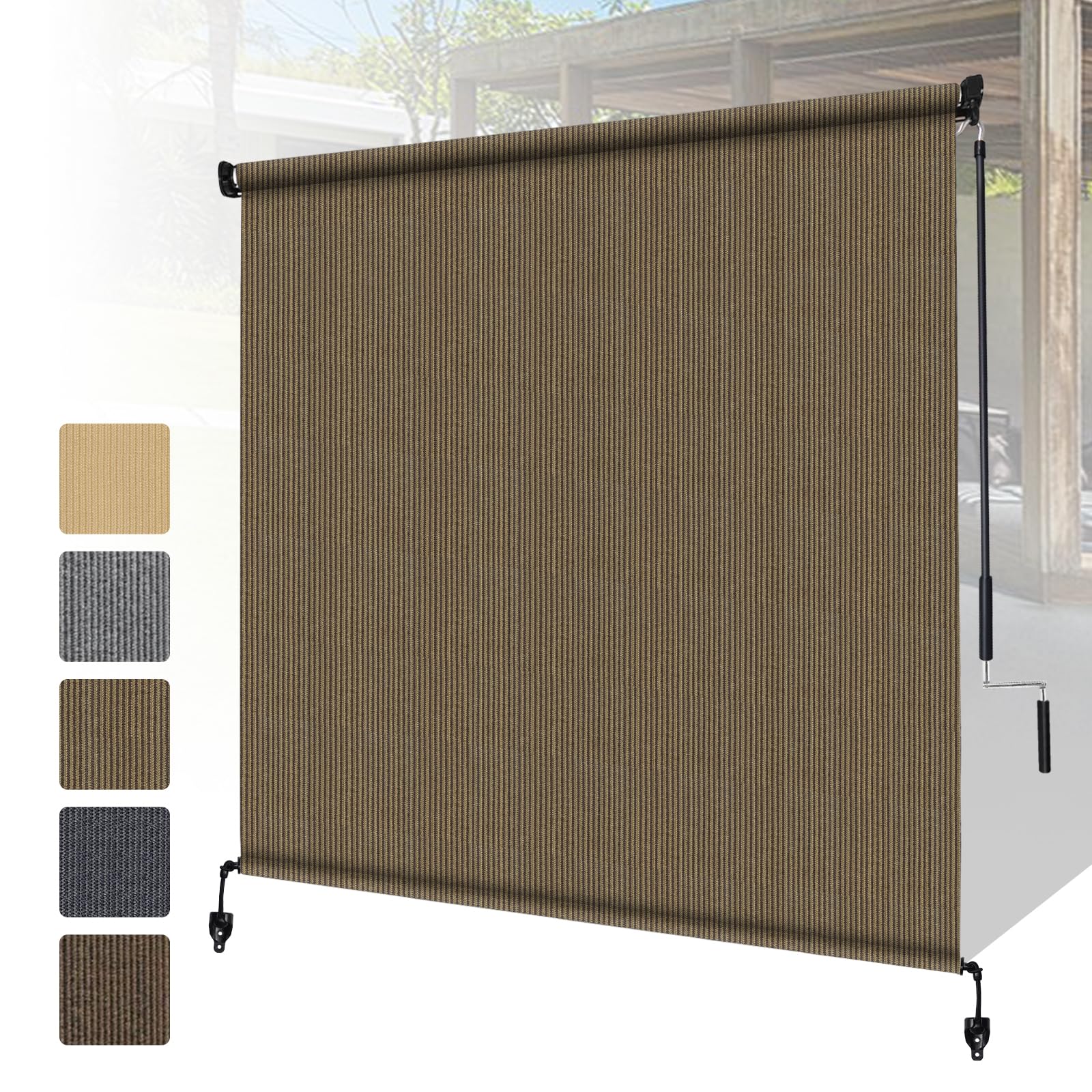 Snapklik.com : Shade&Beyond Outdoor Roller Shades