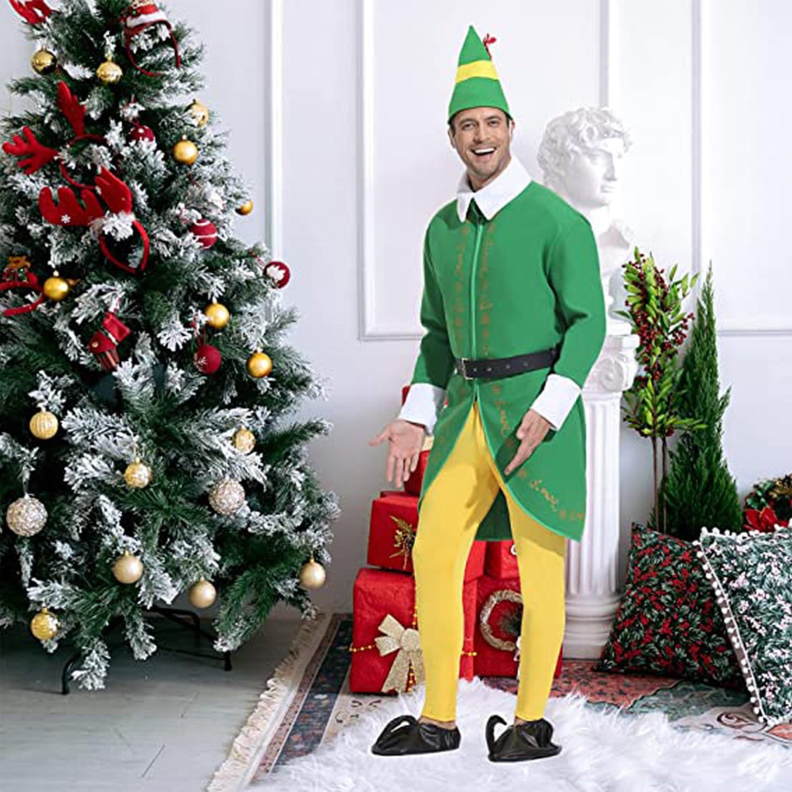 Buddy The Elf Jacket And Hat