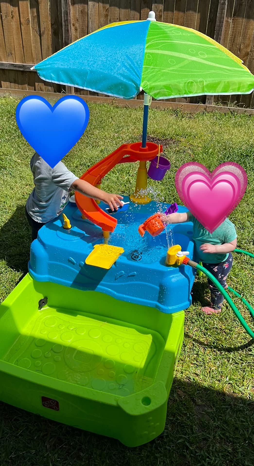 $23/mo - Finance Step2 Waterpark Wonders Two-Tier Water Table | Kids ...