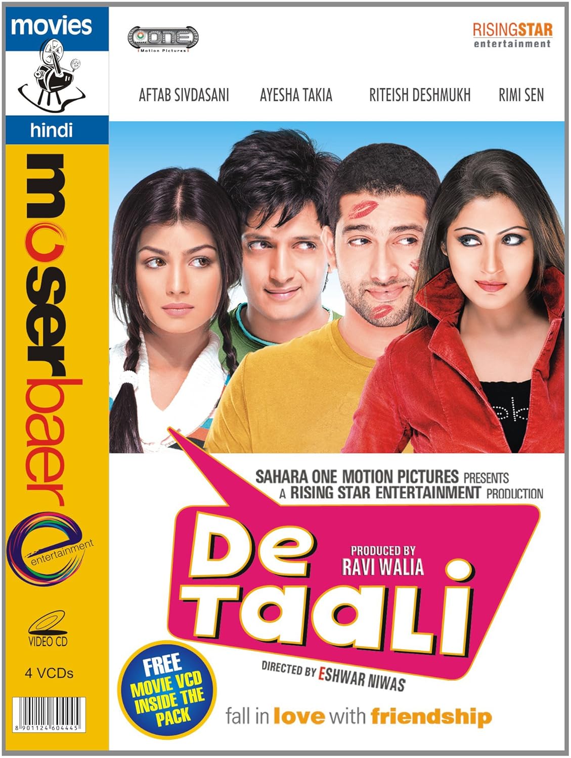 De Taali: Amazon.in: Ritesh Deshmukh, Aftab Shivdasani, Ayesha Takia ...