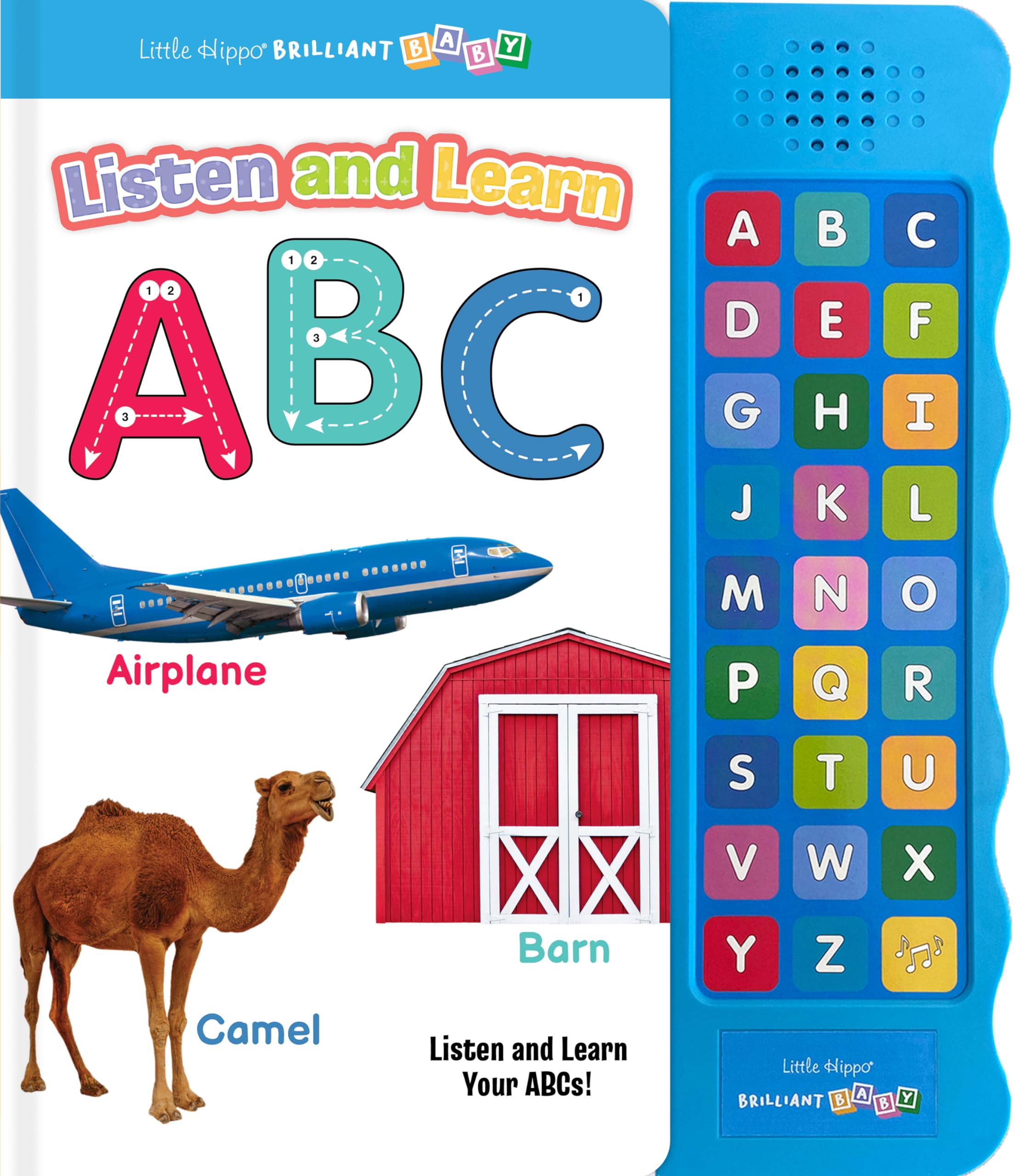 Little Hippo Books Listen and Learn ABC Book | Preschool Educational ...