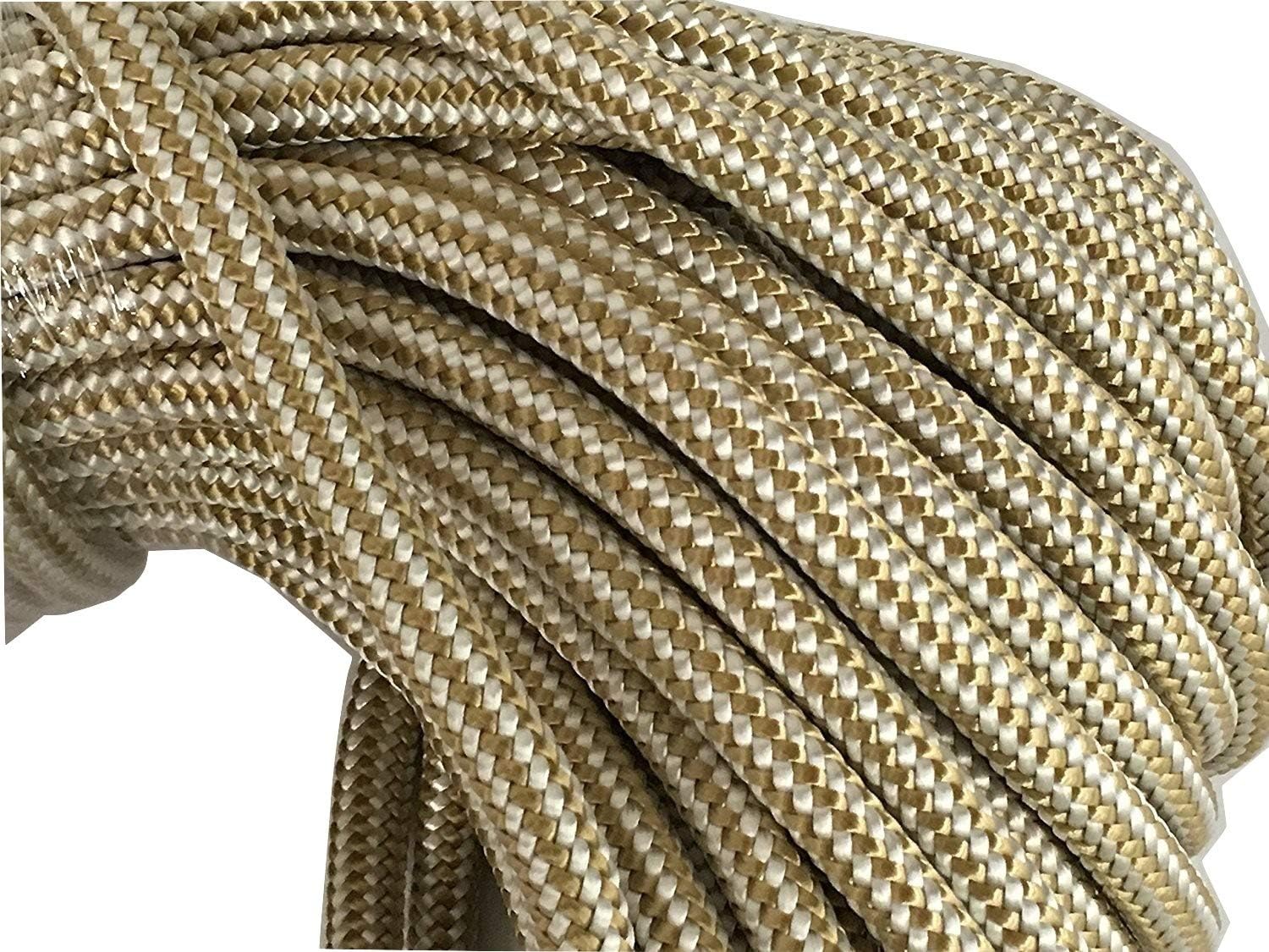 Amazon.com: Elfinrm 3/8 in Double Braid Polyester Rope 200 FT Nylon ...
