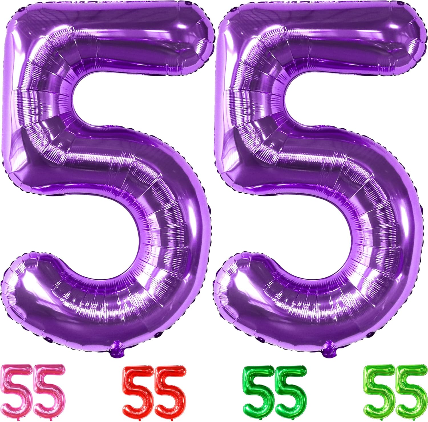 Amazon.com: KatchOn, Giant Purple 55 Balloon for Birthdays - 40 Inch ...